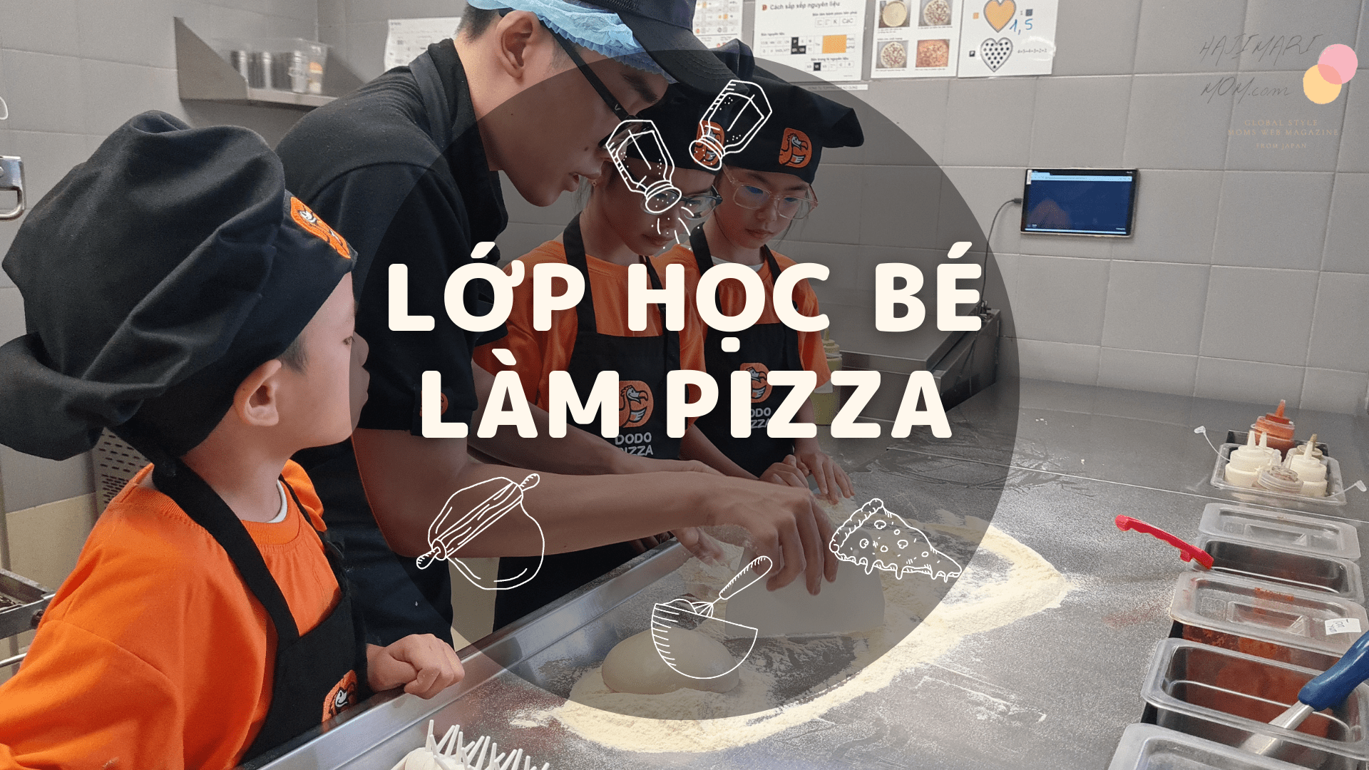 Short Video – Lớp Học Miễn Phí Bé Làm Pizza